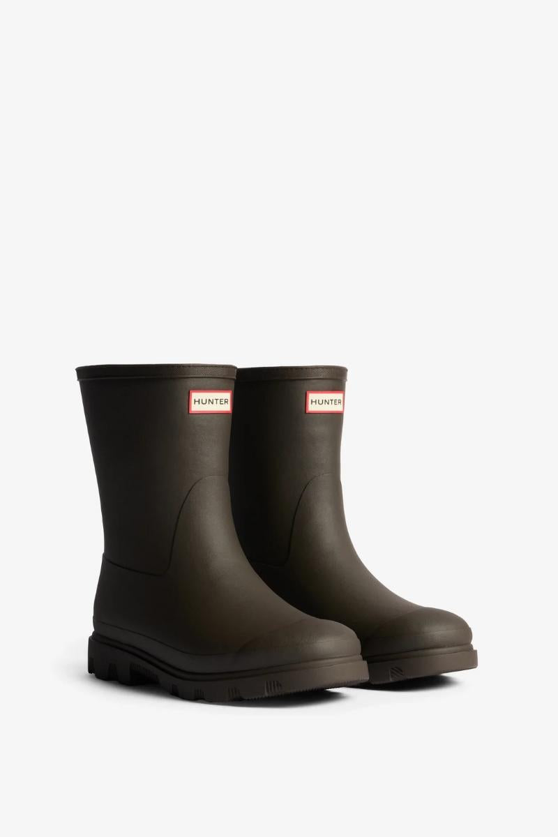 HUNTER Downpour Short Insulated boot - chocolate brown – INCH"